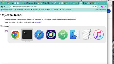 Localhost Is Currently Unable To Handle This Request Youtube