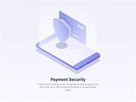 Premium Vector Payment Security Isometric Secure Mobile App