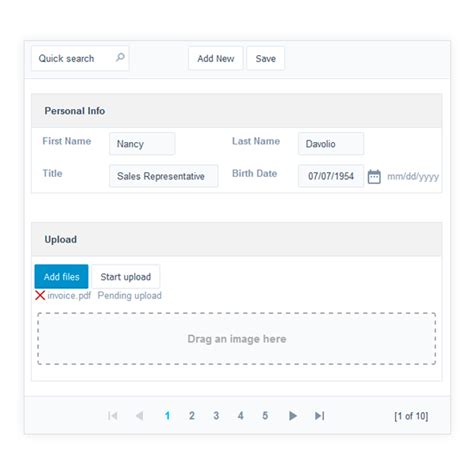 Forms Features Scriptcase