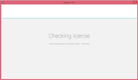Unity 511f1 Stuck On Checking Licence Questions And Answers Unity Discussions