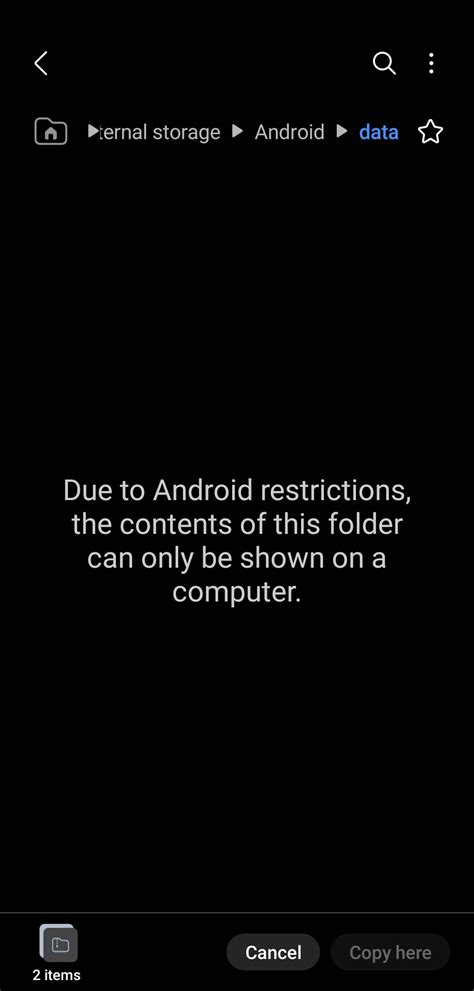 Any Way To Grand Read And Write Permissions Within The Android Folder