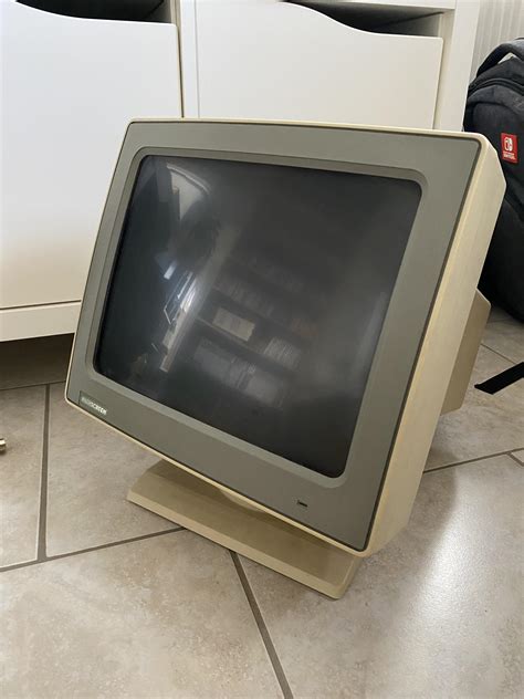 I Think I Got A CGA CRT Monitor Also With The Computer And Software For It Is A Highscreen