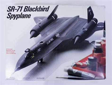 Testors Lockheed Sr 71 Blackbird Spyplane Aircraft 1 48 Scale Model Kit No 584 3919883542