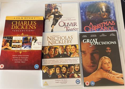 Charles Dickens Collection 4 Films Dvd 4 Disc Region 2 Retro Unit