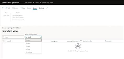 How To Report On Asset Leases In Dynamics 365 Finance And Operations Encore Business Solutions