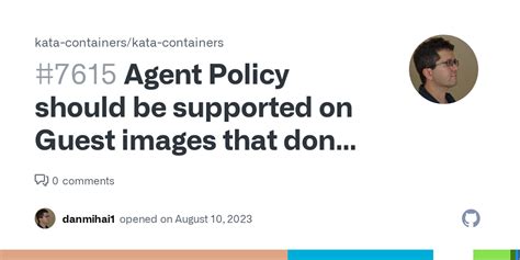 Agent Policy Should Be Supported On Guest Images That Don T Use Systemd Issue Kata