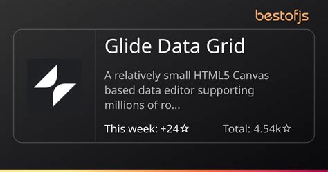 Best Of Js • Glide Data Grid