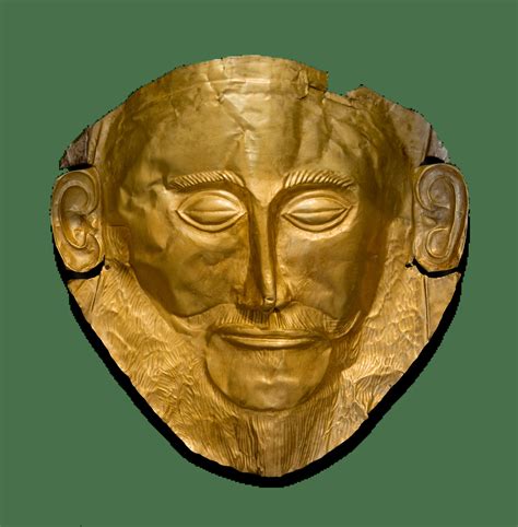 The Mask Of Agamemnon Aegean Civilizations Obelisk Art History