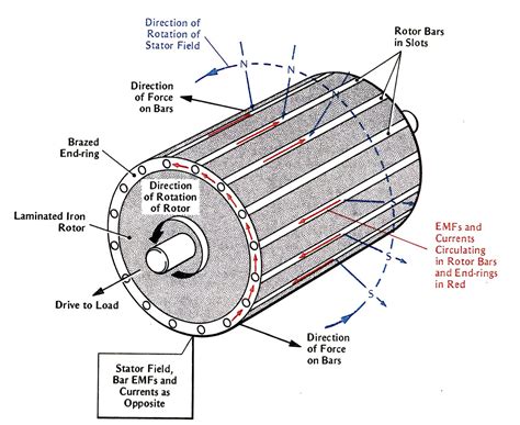 Stator And Rotor Diagram