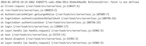 fix fetch is not defined error · issue 2587 · aws amplify amplify js