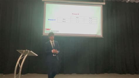 The Iterated Prisoners Dilemma Archit Rakhade Tedxyouthdcgs Youtube