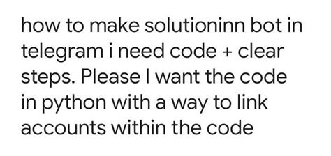 Solved Please I Want The Code In Python With A Way To Link Chegg Com
