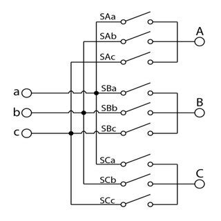 Matrix Converter Schematic Download Scientific Diagram