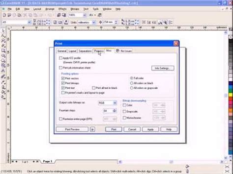 CorelDRAW Tutorial How To Make Bleed To Design Page YouTube