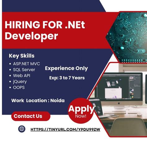 Hiring Dotnetdeveloper Aspnetmvc Csharp Sqlserver Webapi