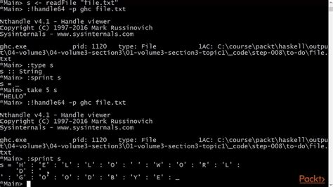 Building An Application With Functional Haskell File Io And Laziness Youtube