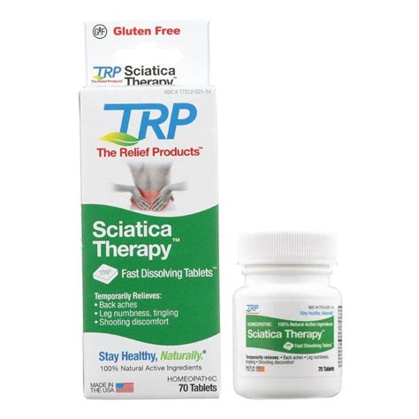 The Relief Products Sciatica Therapy Tablets 70 Count Online Marketplace Everymarket