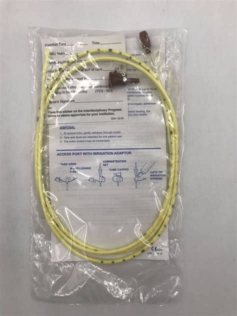 CORPAK 20 9551 Ultra Lite Enteral Feeding Tube For Small Bowel Feeding 10F X 55in X GB TECH USA