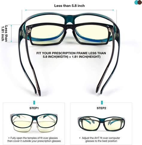 Fit Over Blue Light Blocking Glasses Uv400 Longevies