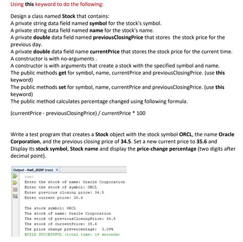 solved using this keyword to do the following design a
