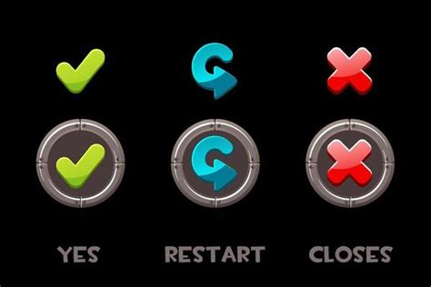 Restart Button Vector Art Icons And Graphics For Free Download