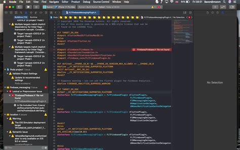 Firebase Error Firebase Firebase H File Not Found Import Flutter Issue