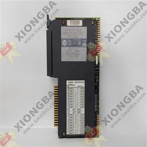 IXE Allen Bradley Thermocouple Milivolt Input Module Allen Bradley Xiamen Xiongba E