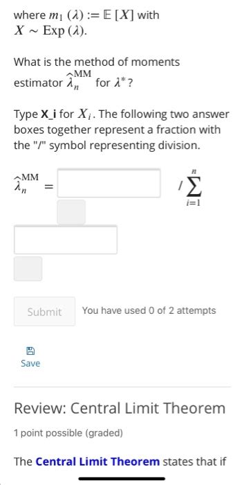 Asymptotic Normality Of The Method Of Moments Chegg