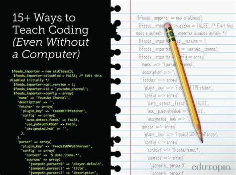 15 Ways Of Teaching Every Babe To Code Even Without A Computer Teaching Coding Teaching