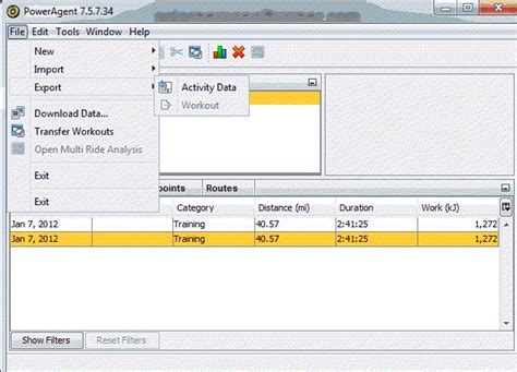 Add Export Files Csv From Cycleops Power Agent Iqo2 Add Export Files Csv From Cycleops Power Agent Iqo2