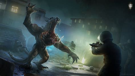 Artstation Monster Lizard Creature Concept Design