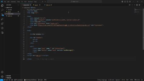 Chatbot Webdevelopment Javascript Html Css Techinnovation