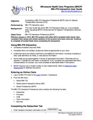 Mn Its Dhs State Mn Us Fill Online Printable Fillable Blank PdfFiller