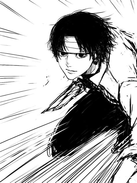 Chrollo Fanart Black And White Thunderbird Wallpaper