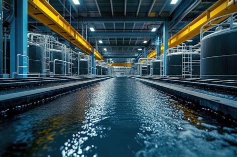 Premium Photo Revolutionary Membrane Bioreactors In Operation