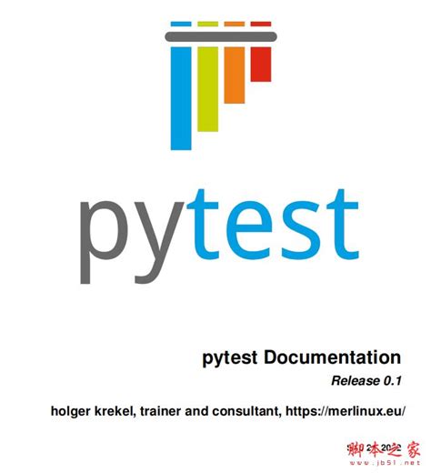 Python单元测试pytest官方文档 完整版pdf 电子书 下载 脚本之家
