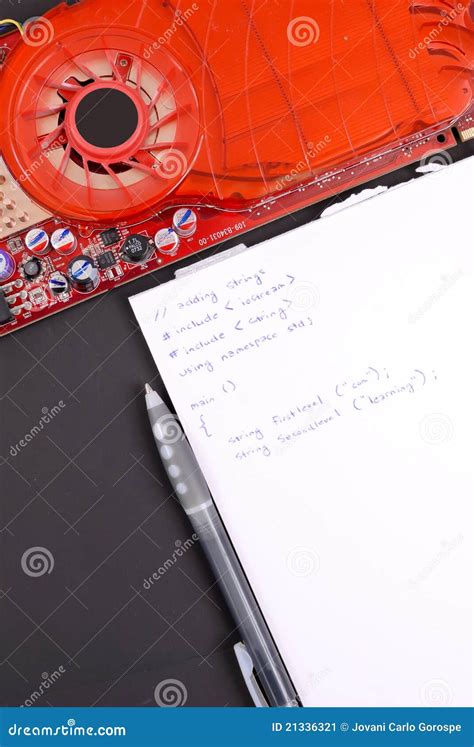 Computer Programming Basics Stock Image Image Of Engineers Education