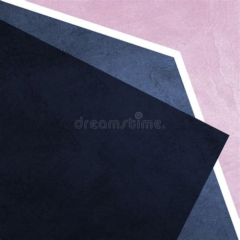 Abstract Art Of Geometric Shapes With Colorful Texture Stock Image
