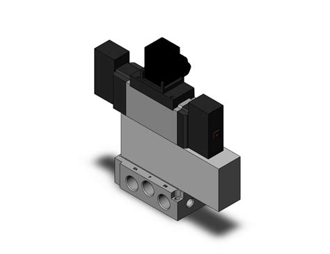 SMC VFS3610R 5DZ 03T Valve Dbl Non Plug In Base Mt VFS3000
