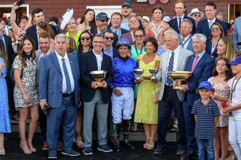 Sovereignty Dominates Travers At Saratoga Track With 10 Length Win