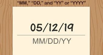 Easy Ways To Write A Canadian Date Steps With Pictures