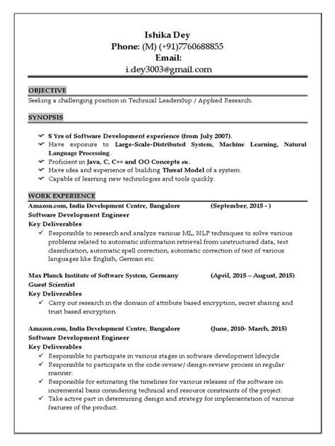 Ishika Dey Pdf Systems Engineering Information Technology Management