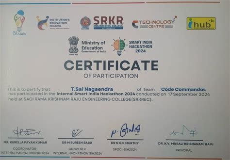 sai nagendra thota on linkedin innovation hackathon sih2024 teamwork softwaredevelopment…