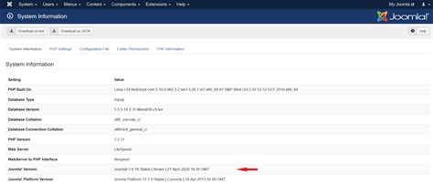 How To Find Joomla Version Tmdhosting
