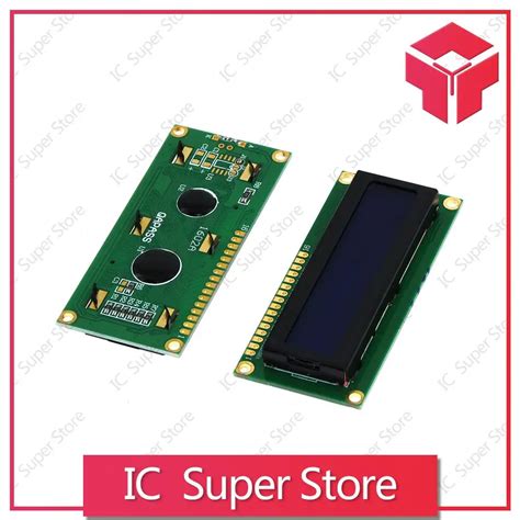 Lcd1602 Monitor 1602a Lcd Character 1602 5v Blue Screen Display Modules
