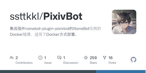 Github Ssttkkl Pixivbot Nonebot Plugin Pixivbot Nonebot Docker Docker