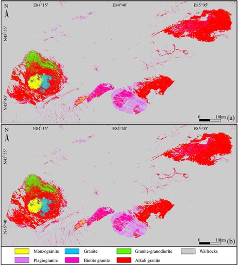 Lithological Classification Extracted From The Advanced Spaceborne Download Scientific Diagram