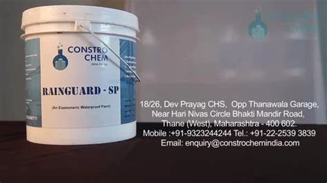 Constrochem Acrylic Elastomeric Coating 25 L At ₹ 165 Litre In Thane Id 2848969340355
