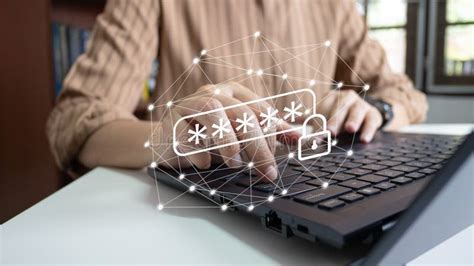 Client Is Typing Password To Access Data Security Verification Concept For Login Secure For