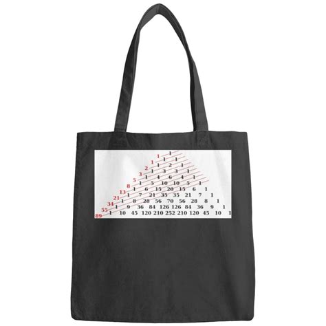 Math Fibonacci Numbers Pascals Triangle Bags Sold By Malachiddoyle